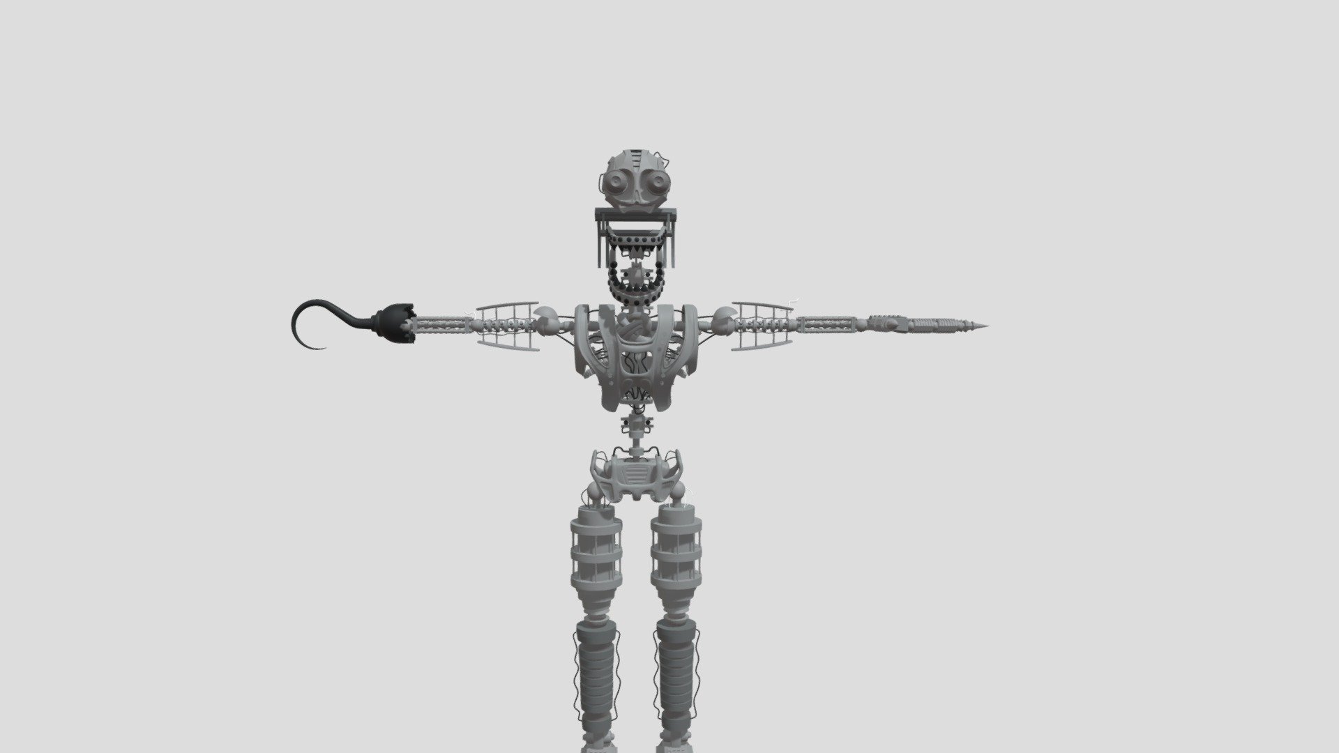 Nightmare Foxy Endo - Download Free 3D model by dwall8611 [8e8fe26 ...