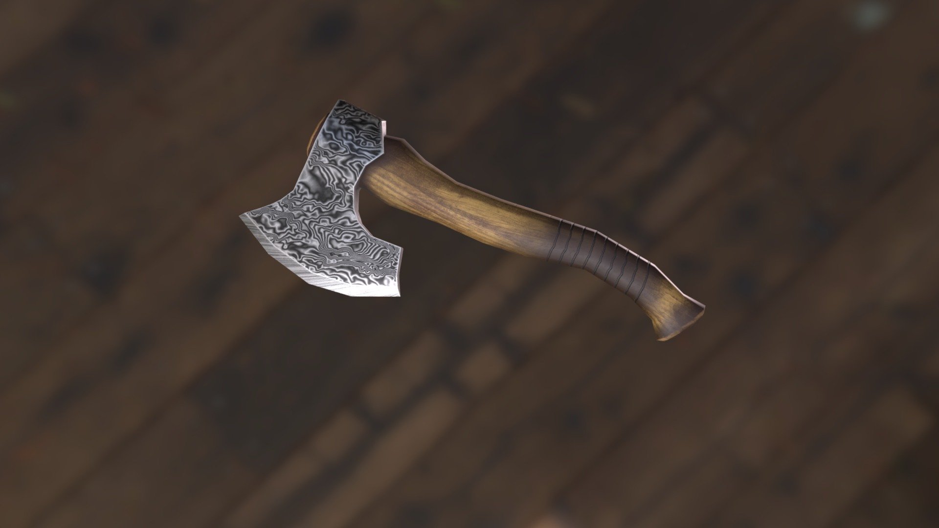 Realistic low ploy axe (1) - Download Free 3D model by SlagPerch 3D ...