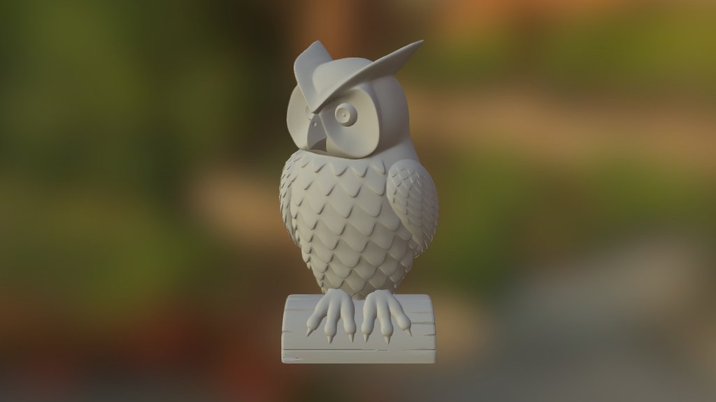 Owl Re Do1 Fixed Sc - 3D model by FacFox (@michaeledi) [8e92caf ...