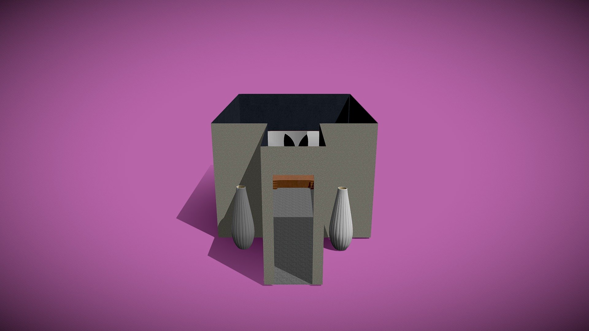 3D Logo Room - 3D model by sheandra [8e935d1] - Sketchfab