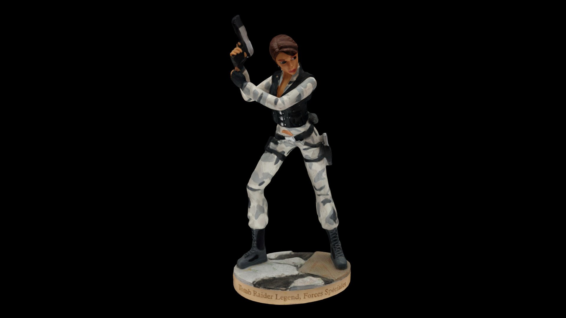 Lara Croft Tomb Raider figure scan - 3D model by vv37 [8e937a4] - Sketchfab