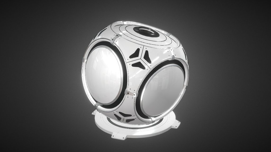 High Tech Sphere - 3D model by arseniykey [8e945b7] - Sketchfab