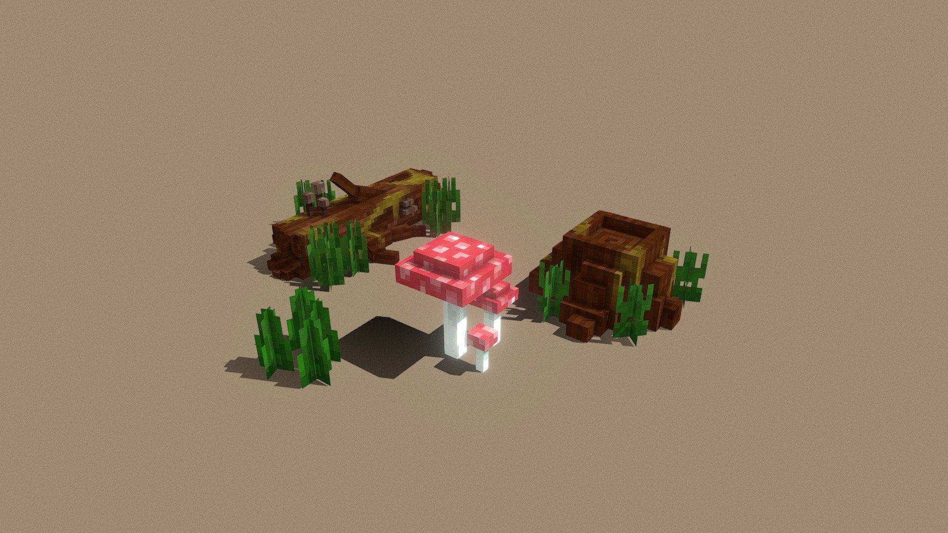 nature props - 3D model by M Productions (@Ma_Do_) [8e94c8e] - Sketchfab