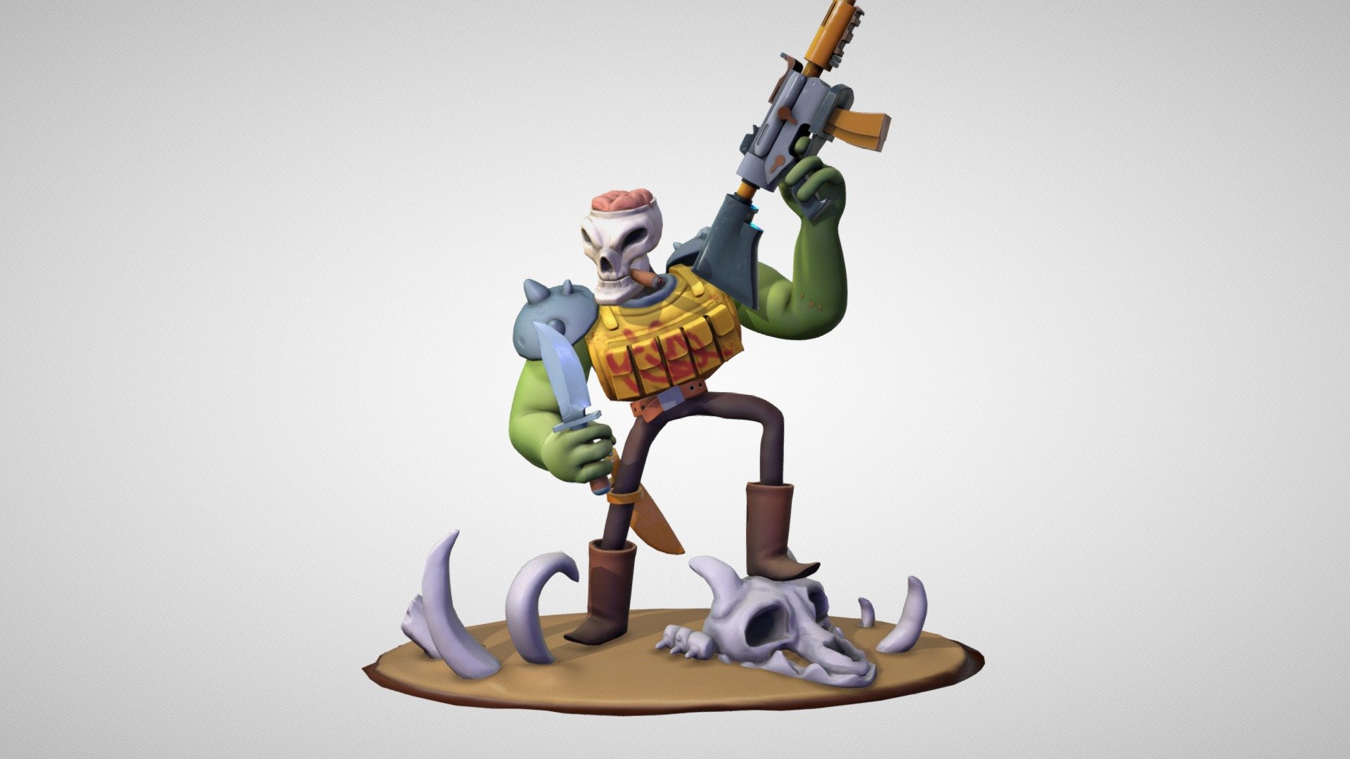 Scully | Stylized Character - Download Free 3D model by Daniils Bobers ...