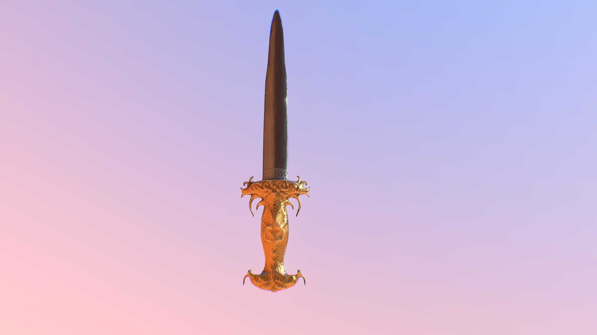 Old Fantasy Style Knife - Buy Royalty Free 3D model by FordVFX [8e97abb ...