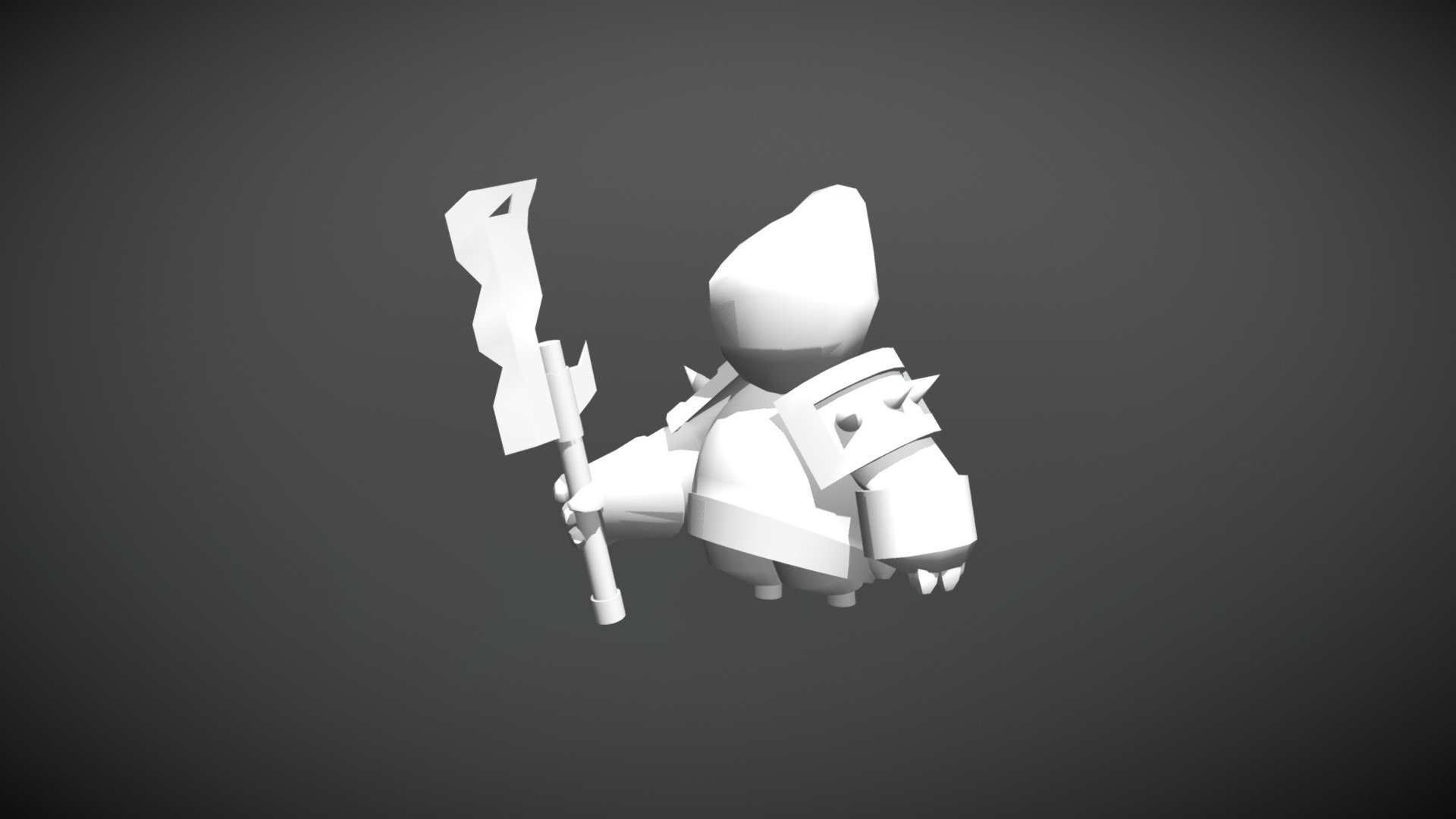 Flame Spirit - 3D model by Angus Whitburn (@AngusWhitburn) [8e983d8 ...
