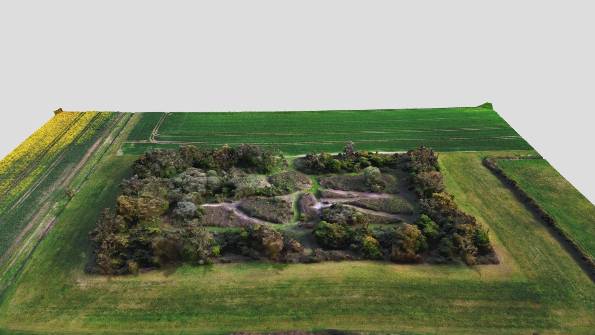 Irby Civil War Fortification - Lincolnshire - 3D model by grimojos ...