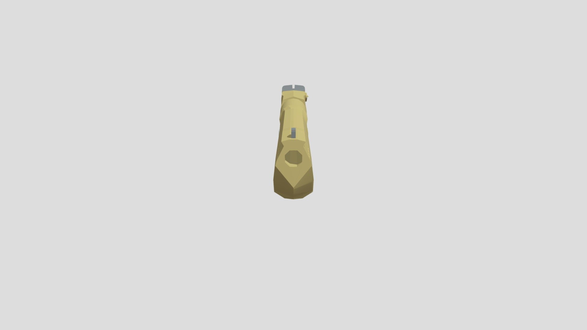 Deagle Rigged low poly low detail - 3D model by ...