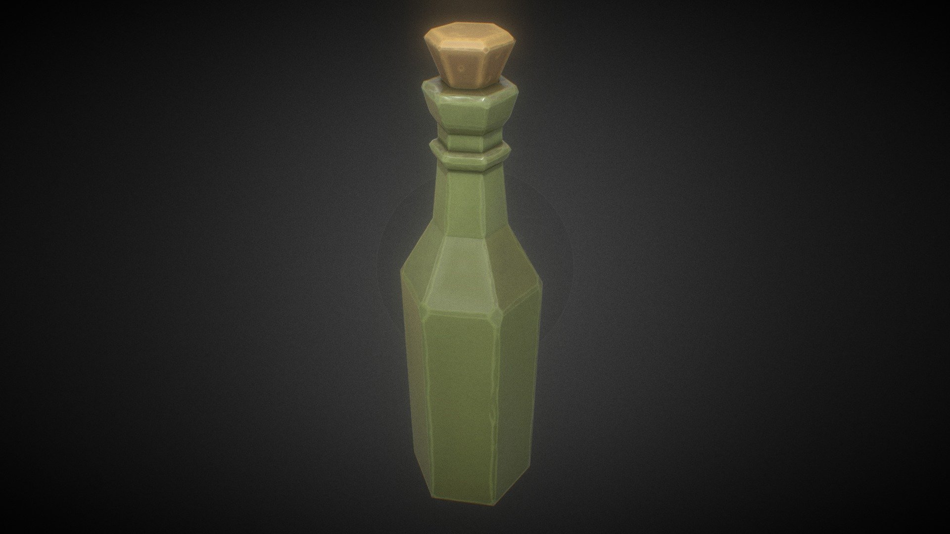 Stylized Bottle - Download Free 3D model by Nikita Smolyakov (@Nikita ...