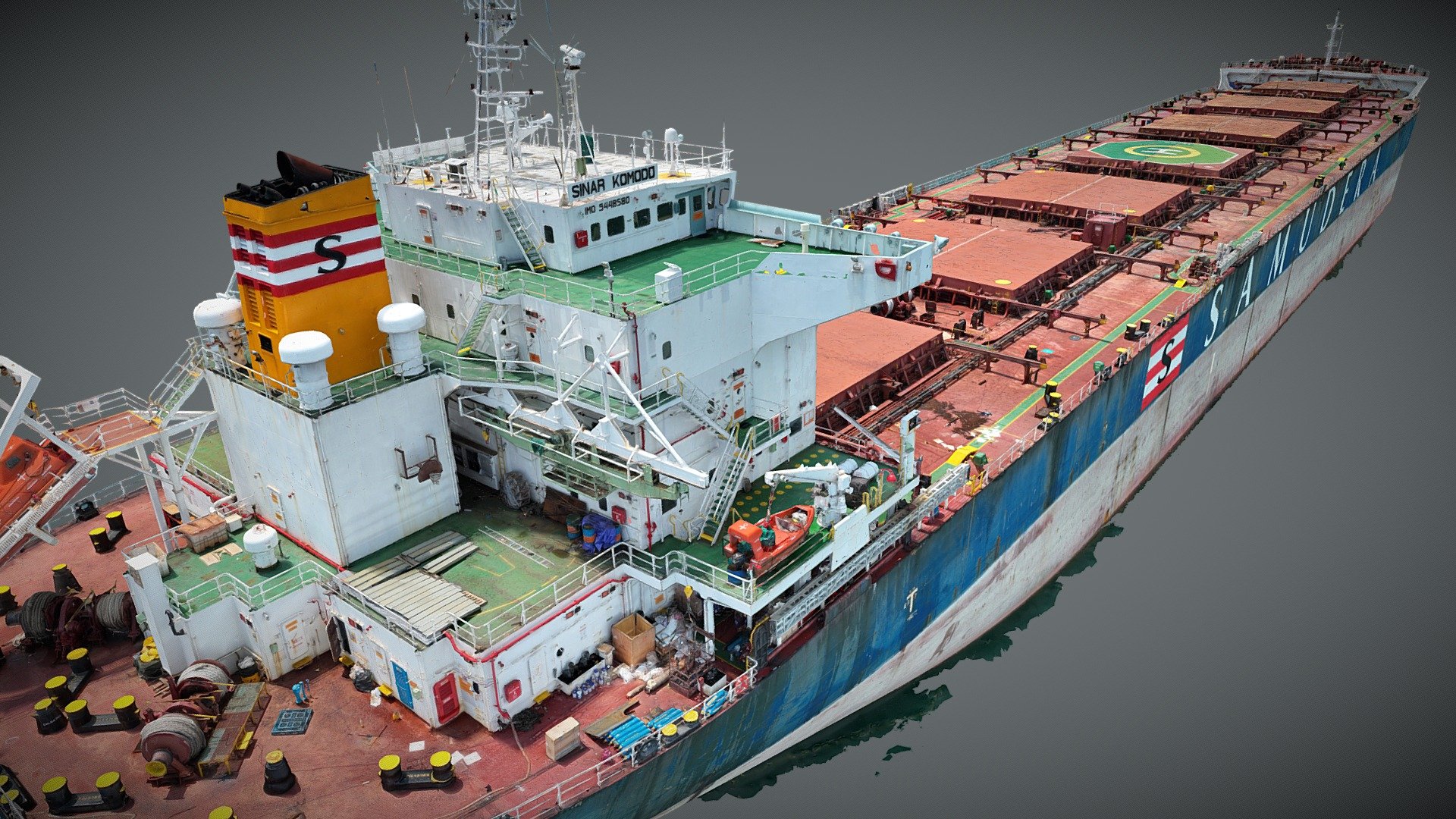 Sinar Komodo - 3D model by Samudera Indonesia [8e9e409] - Sketchfab