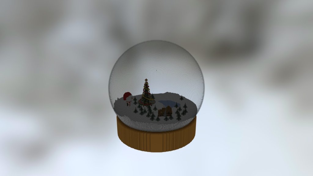 Snow Globe - 3D model by dryice03 [8e9f181] - Sketchfab