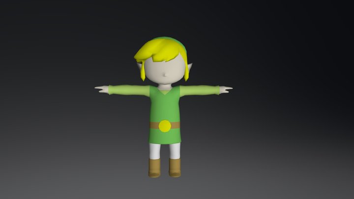 Cartoon-toon-link 3D models - Sketchfab