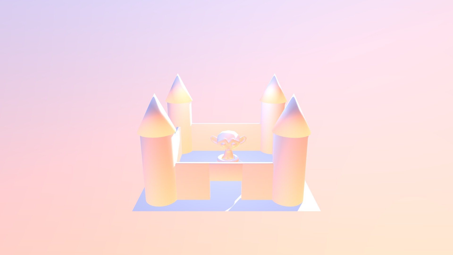 Monkey Power up CGCookie exercise - 3D model by AzureSaphira [8ea18df ...