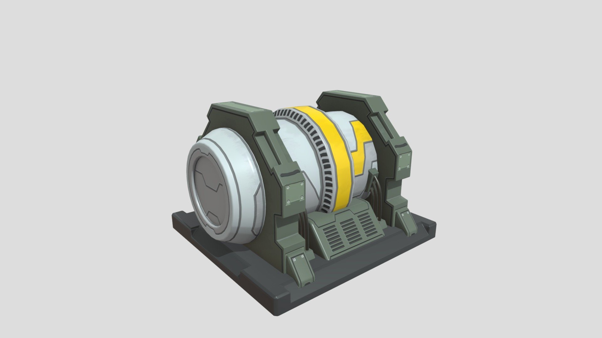 Sci-Fi Prop Tank - Download Free 3D model by Js_TuruokaJunpei [8ea2dc3 ...
