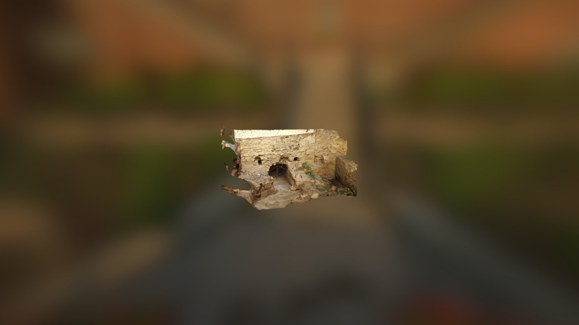 Roman Baths of Évora - Praefurnium - 3D model by Gustavo Val-Flores ...