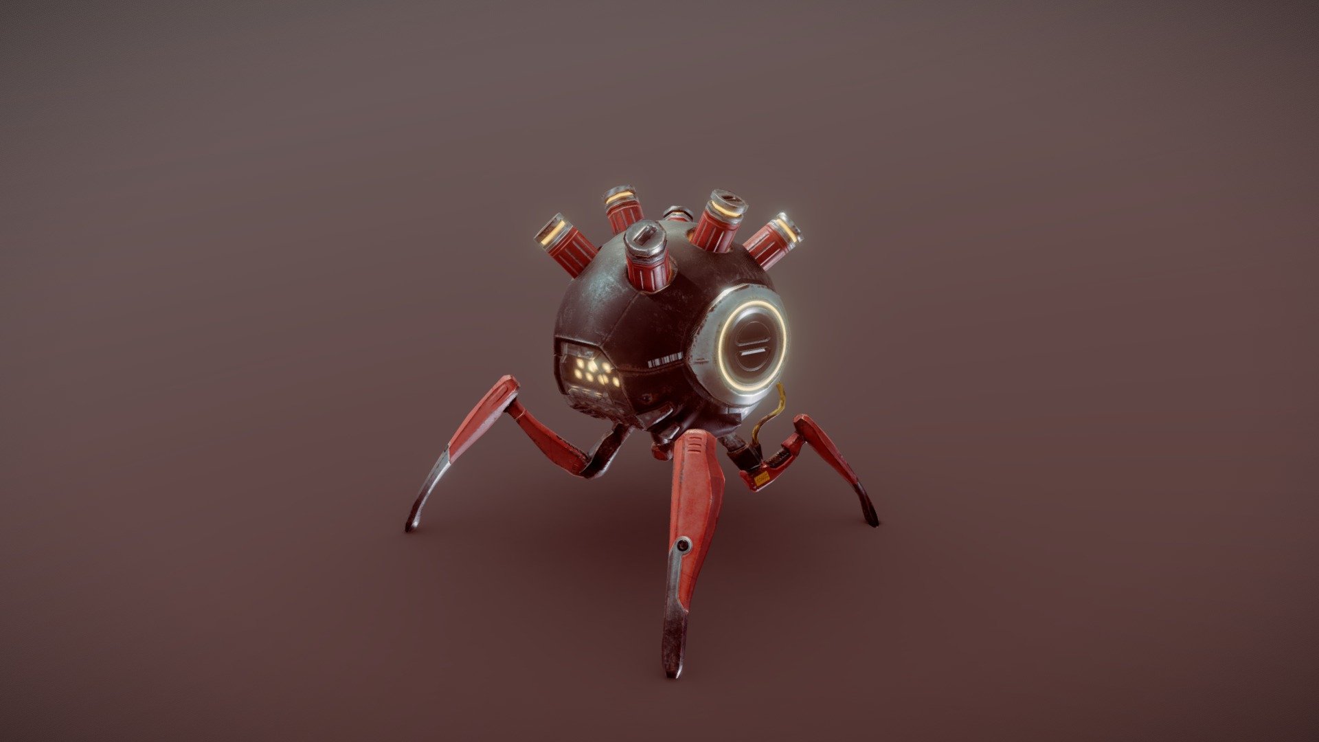 Bomb crawler - Download Free 3D model by Just8 [8ea8943] - Sketchfab
