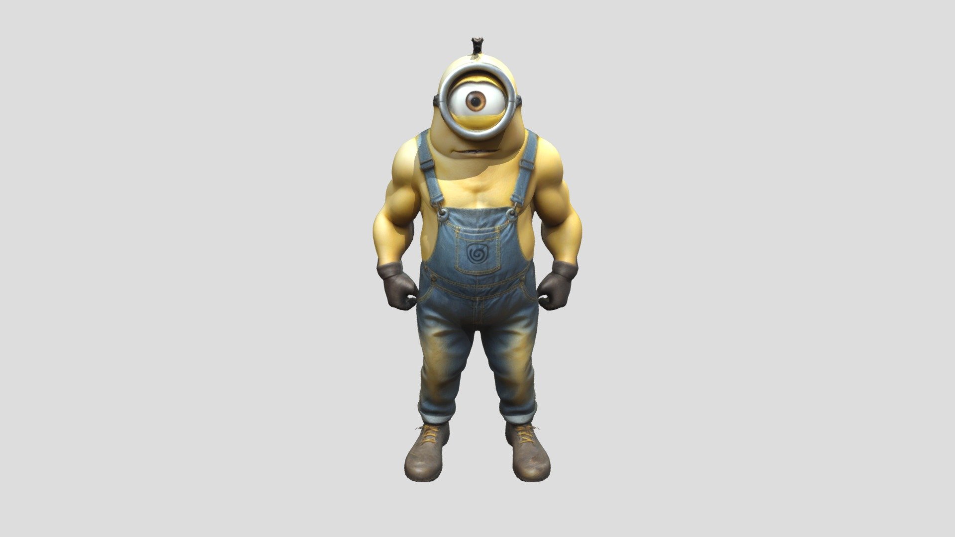 Blue Collar Minion - Download Free 3D model by coolmeshes123 [8eaa240 ...