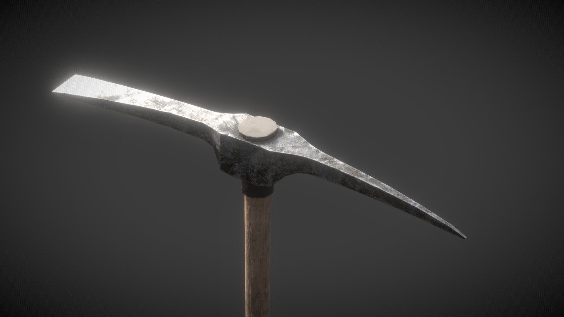 Pickaxe - Download Free 3D model by Molfgang (@pixeledbun) [8eab721 ...