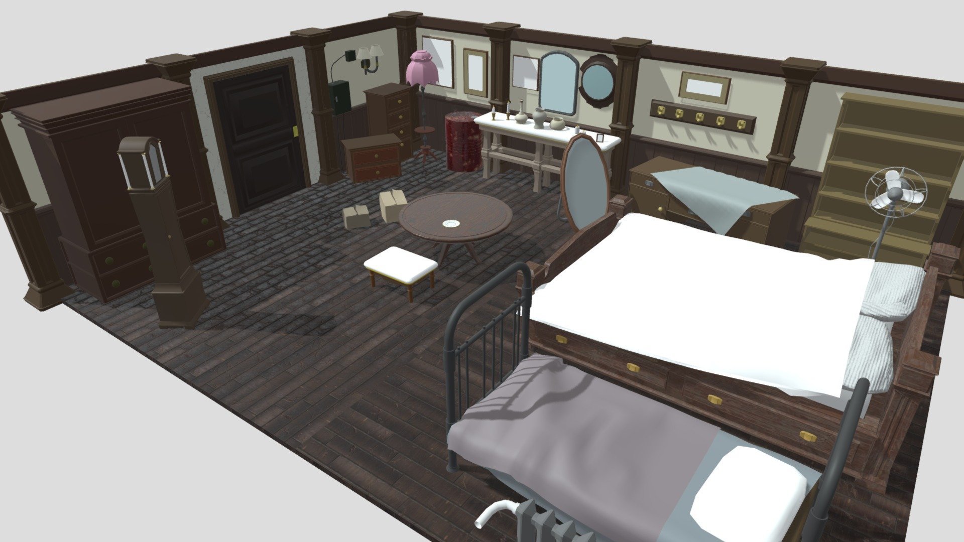 House props for Unity - Download Free 3D model by tvanbreda [8eb0246 ...