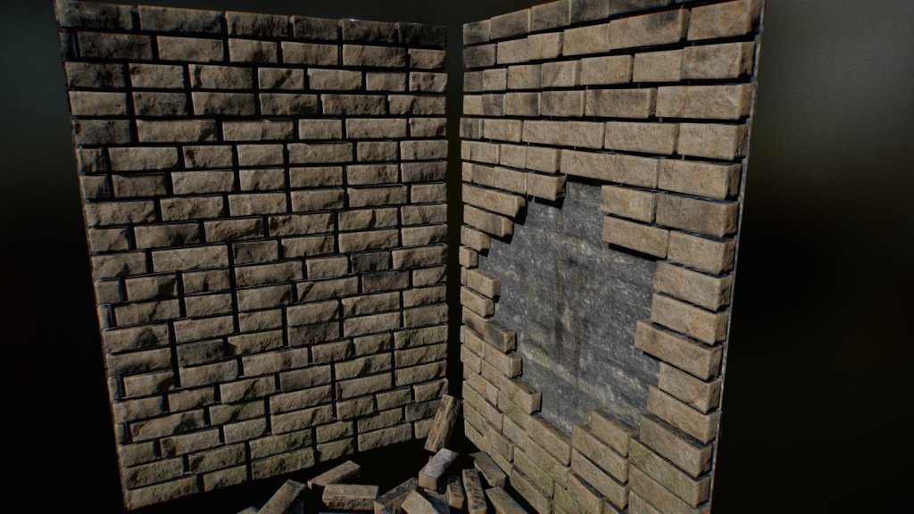 Wall test - 3D model by Igor Bezrodny (@bezrodnyigor) [8eb0f55] - Sketchfab