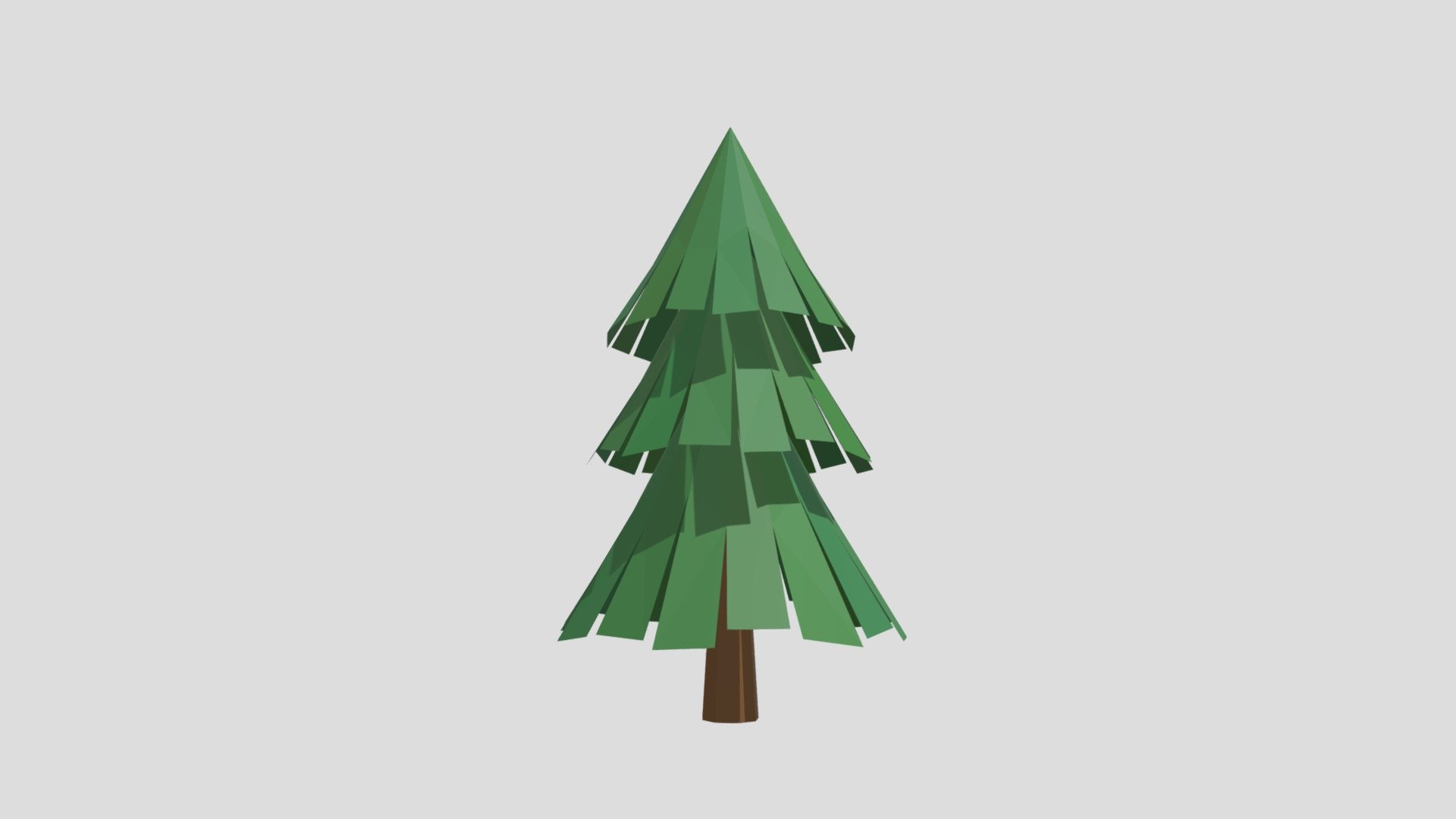 Pine Tree Low Poly - Buy Royalty Free 3D model by Ed+ (@EDplus ...