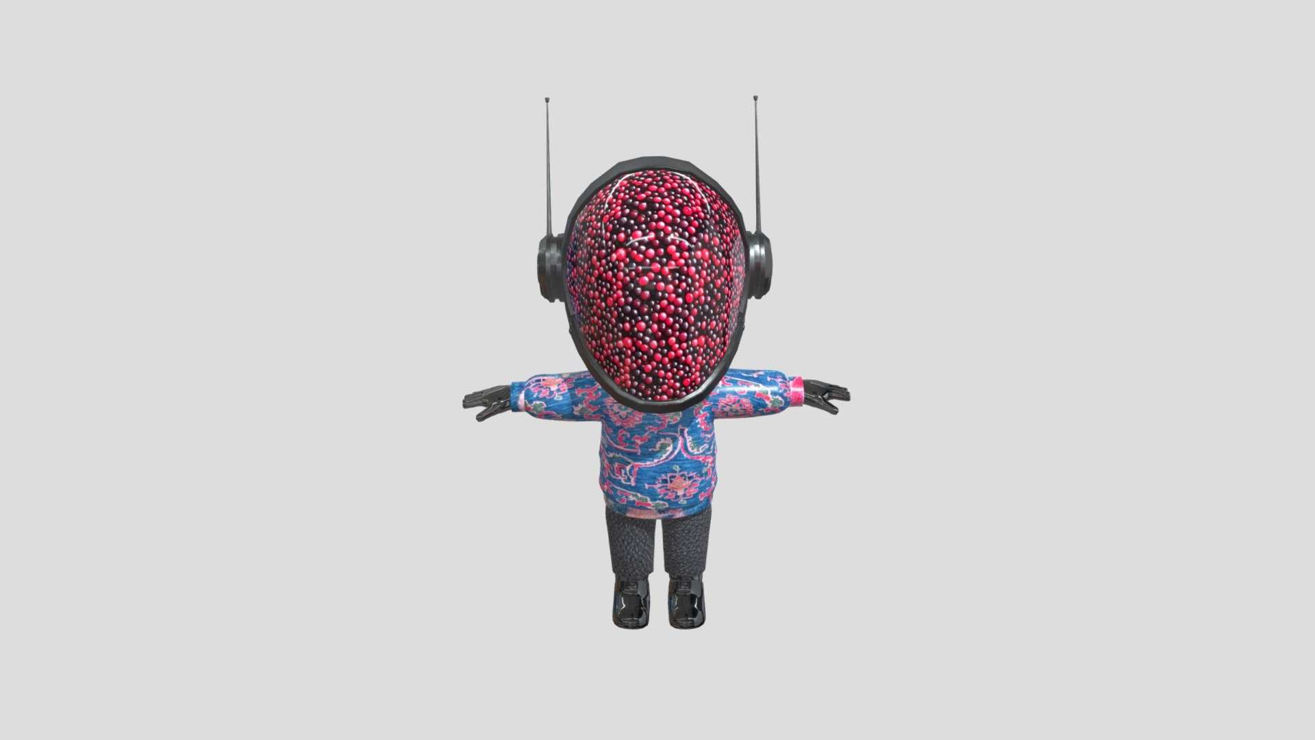 SIMULACRA - REMY AI #2 - Download Free 3D model by Second Sight Visuals ...