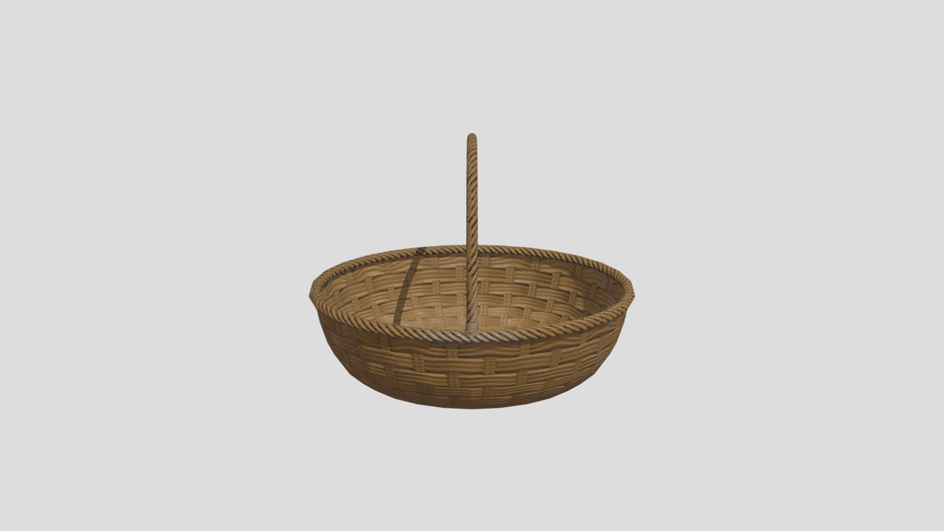 Stylized lowpoly basket - Download Free 3D model by Mua (@mualab ...