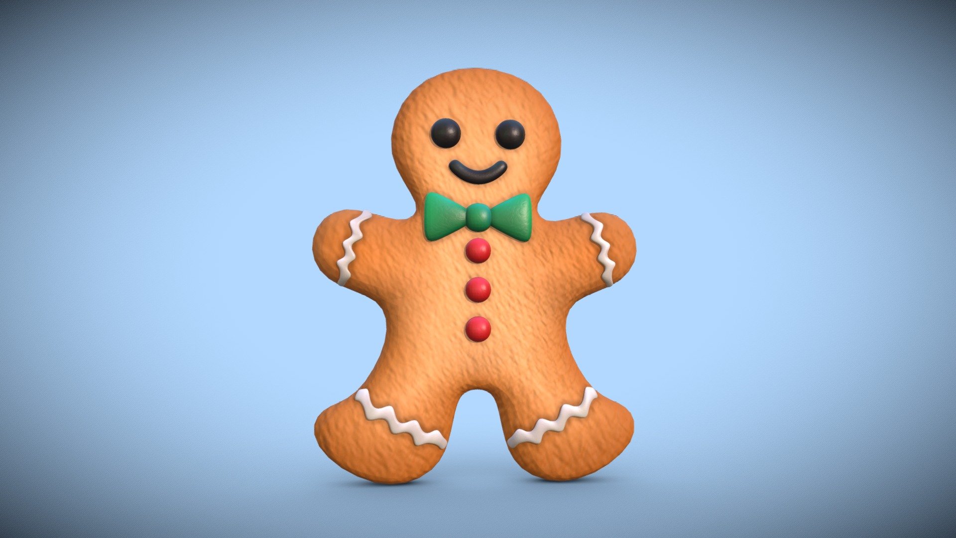 Christmas Cookie - 3D model by JuanGomez (@GomezJuan) [8eb33f0] - Sketchfab