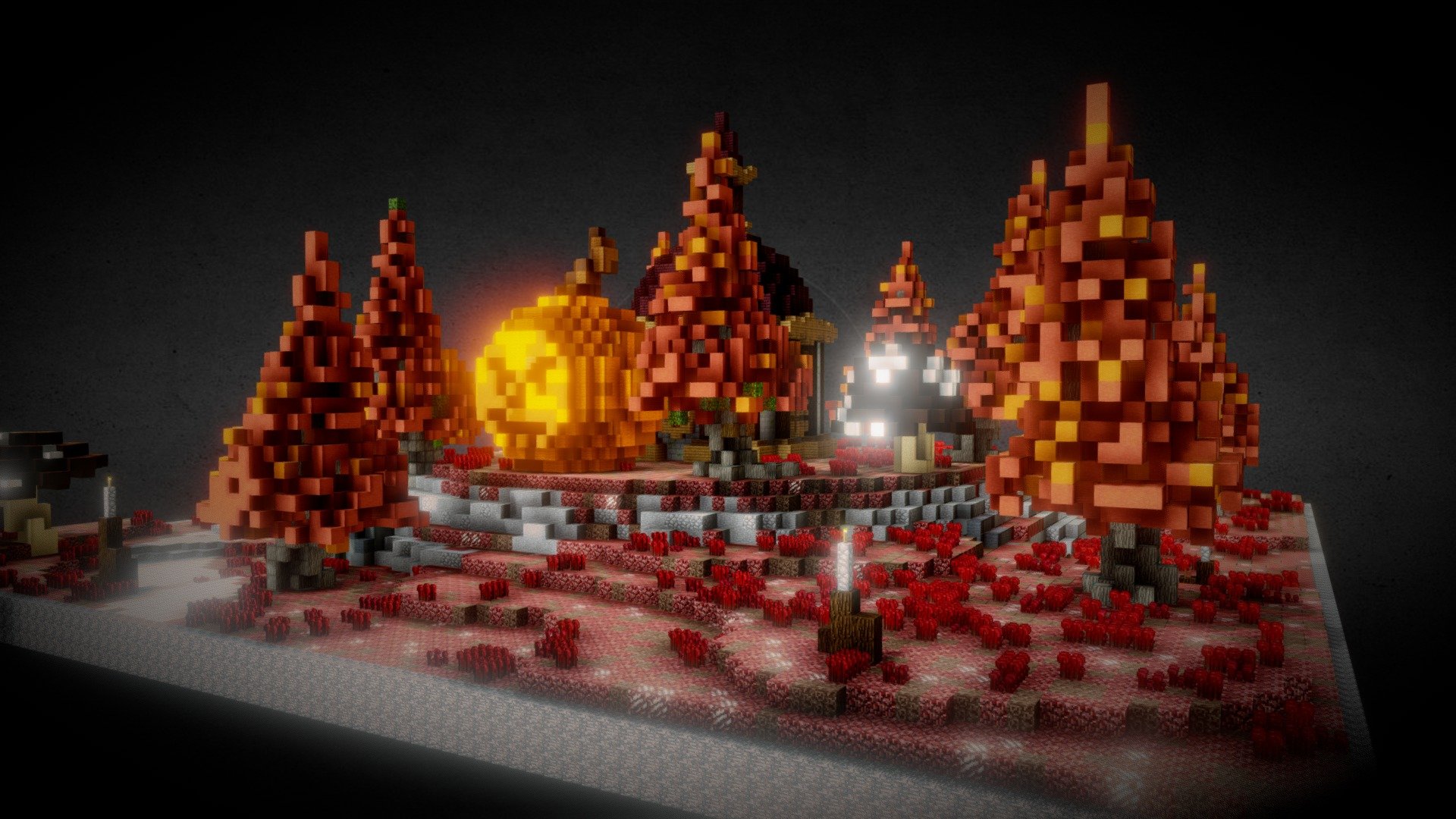 HCF Nether Spawn - 3D model by KoraProjects [8eb3d60] - Sketchfab