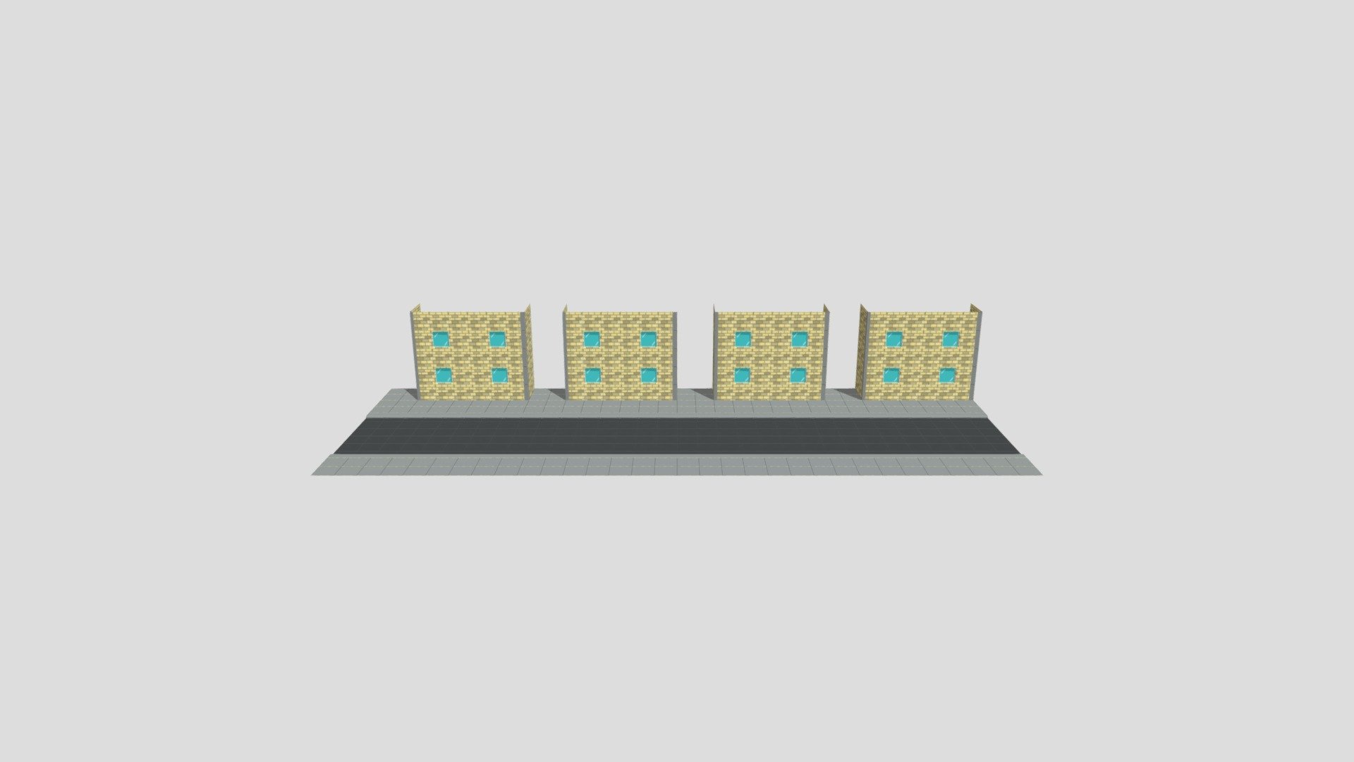 Modular Street - Download Free 3D model by jacob.coleman1 [8eb3dbd ...