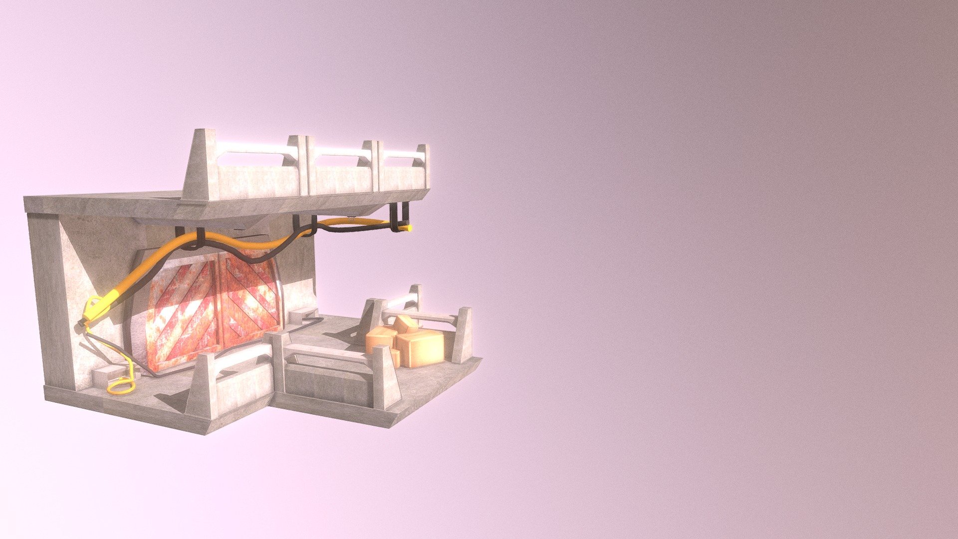 Intro Room Exit - 3D model by wardude99 [8eb3e03] - Sketchfab