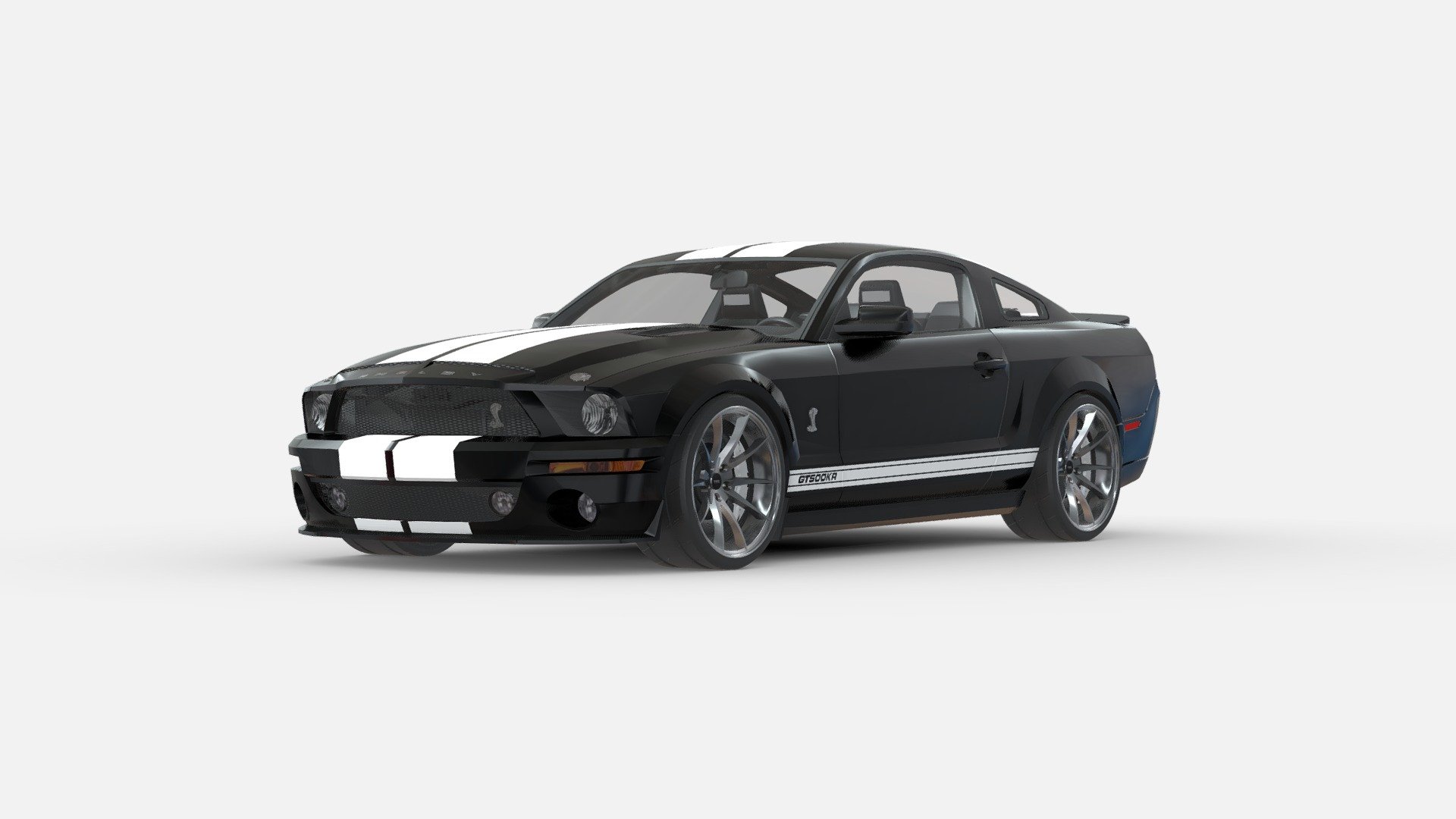 3d model mustang GT500KR - Buy Royalty Free 3D model by zizian [8eb4284 ...