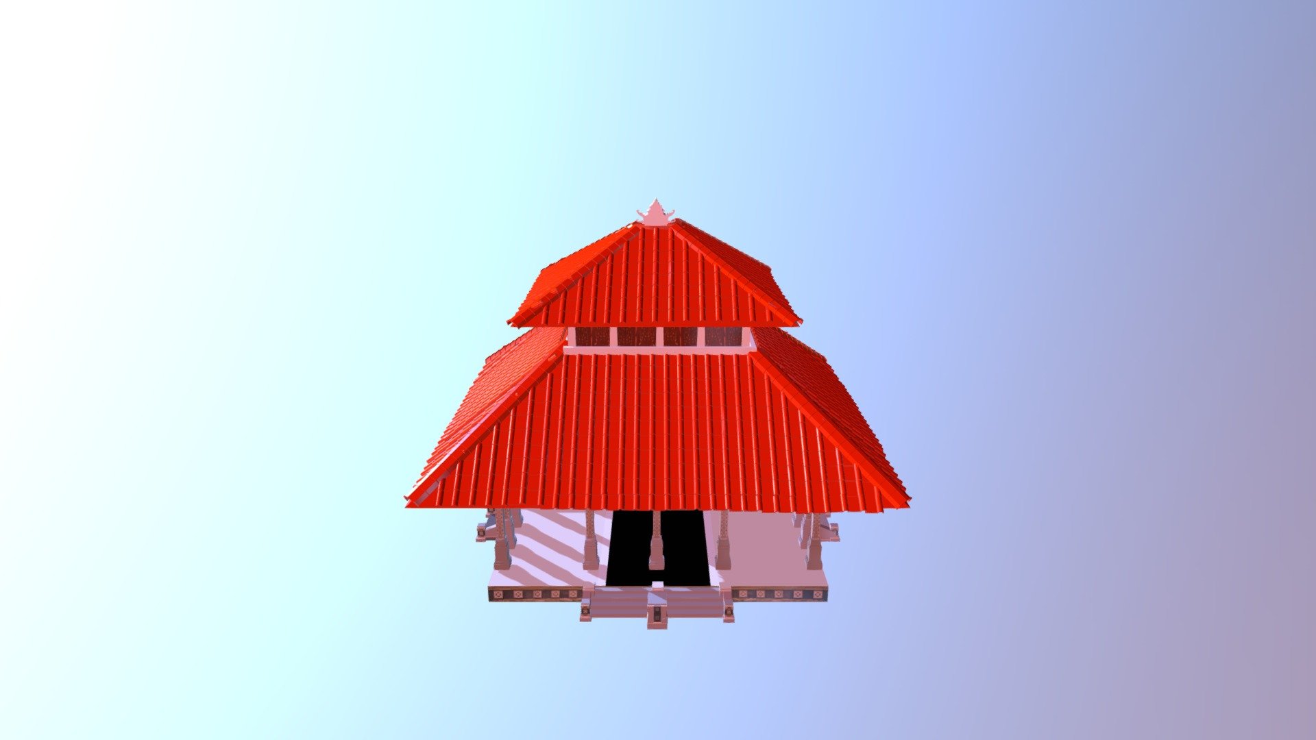 Wantilan - Download Free 3D model by indahayuhidayati [8eb4d7a] - Sketchfab