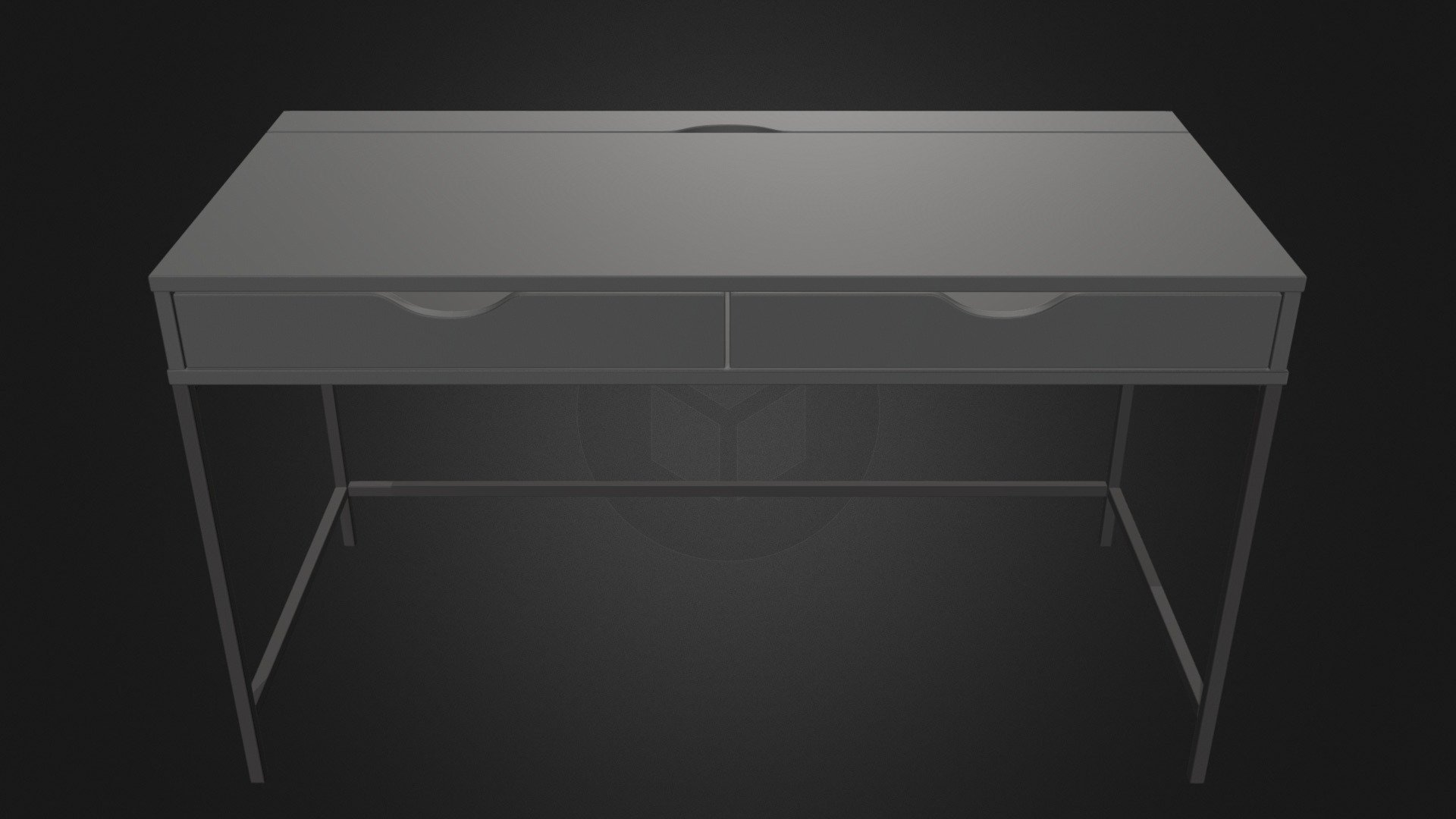 IKEA Alex Desk - 3D model by janicezhao (@janicezhao) [8eb4ddd] - Sketchfab