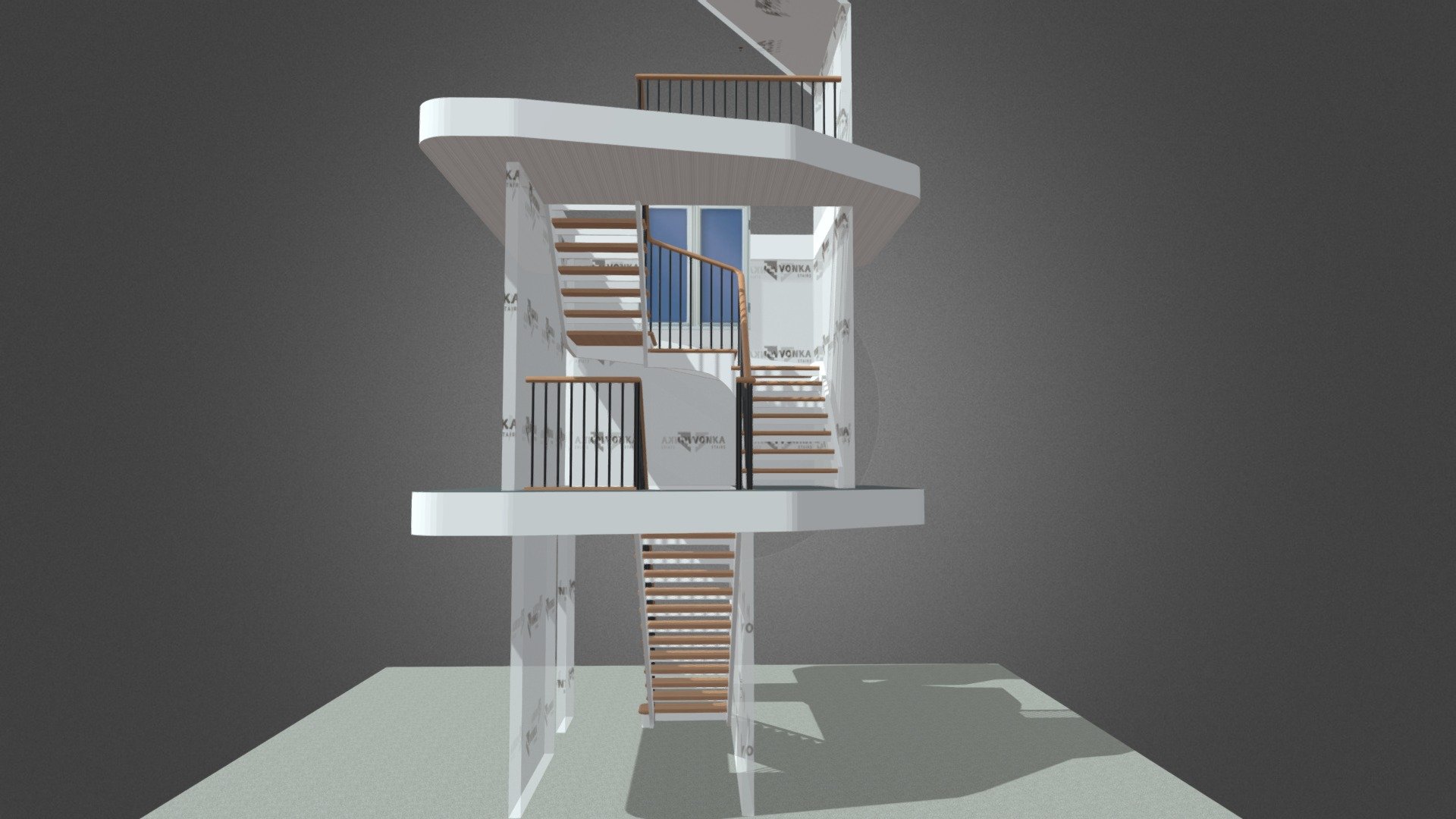 Shane vprod - Download Free 3D model by Arek @ Vonka Stairs (@A.Vonka ...