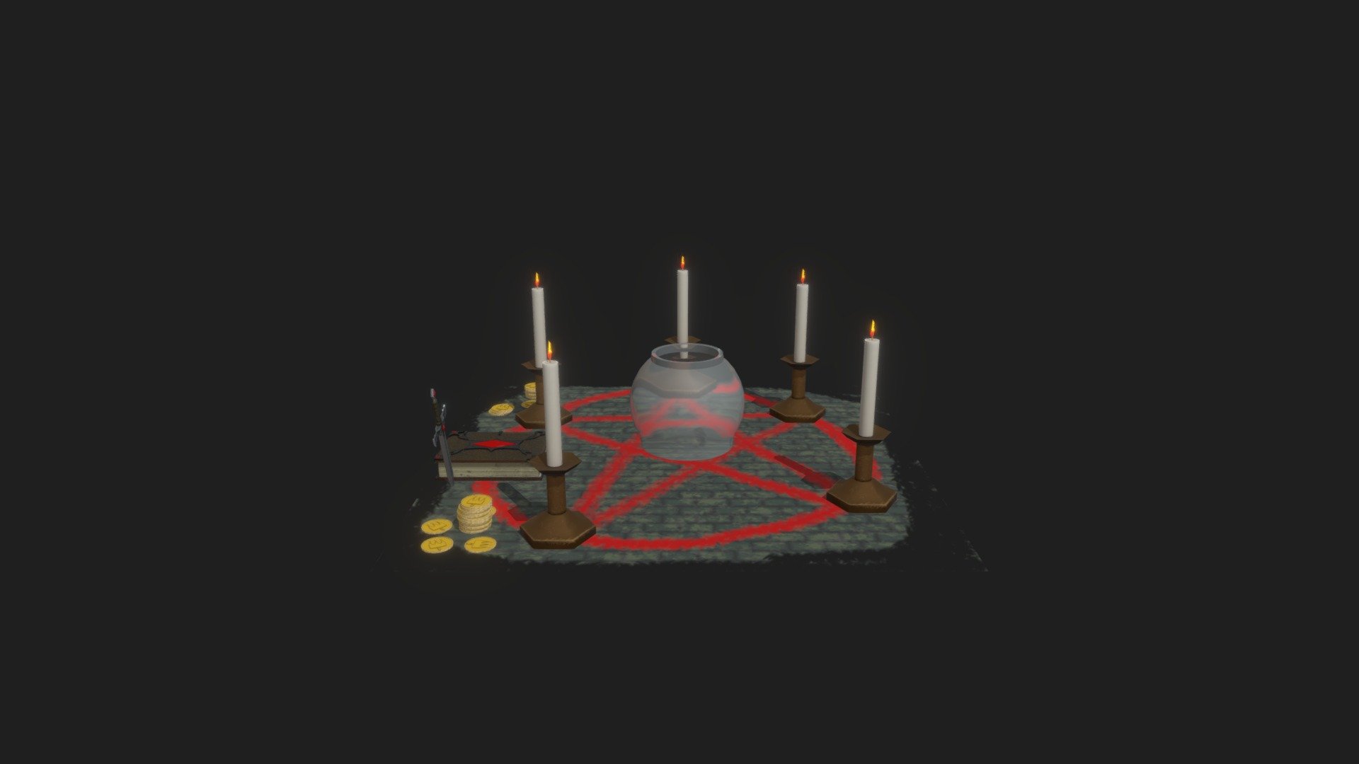 Necromancy of fish - 3D model by SebaBezChleba [8eb7305] - Sketchfab