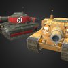 Chibi Tanks - 3D model by Art Lyft (@jimmyq) [8eb9c58] - Sketchfab