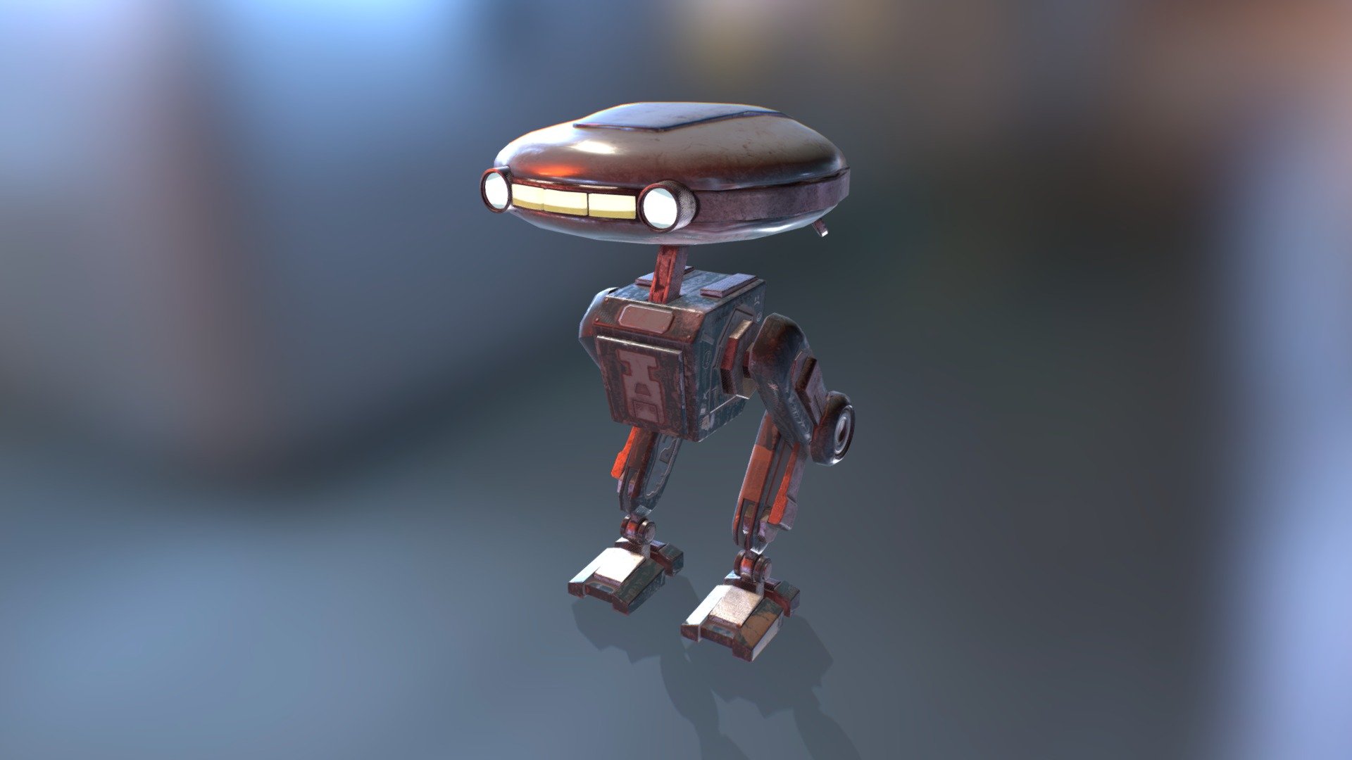 CIV Robot - 3D model by mkernaghan [8eba7d1] - Sketchfab
