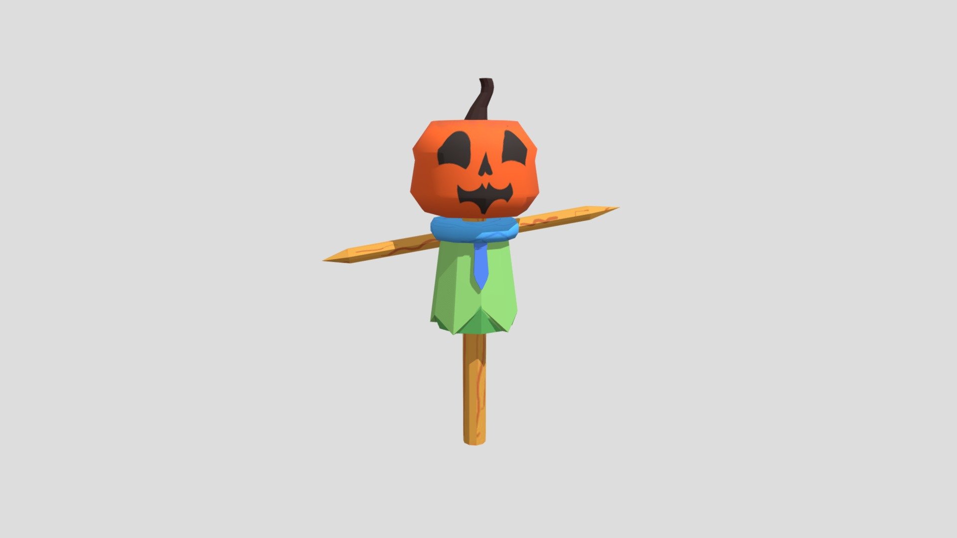 Scare Crow - Download Free 3D model by Lugu (@Lugu_GMD) [8eba963 ...