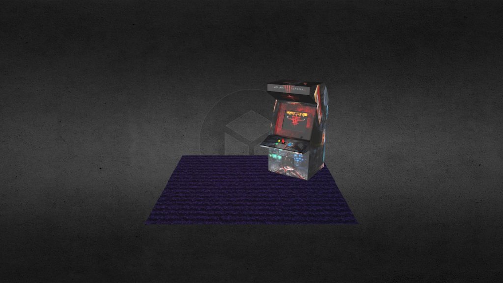 Quake 3 Arena arcade machine - 3D model by laloking360 [8eba985 ...