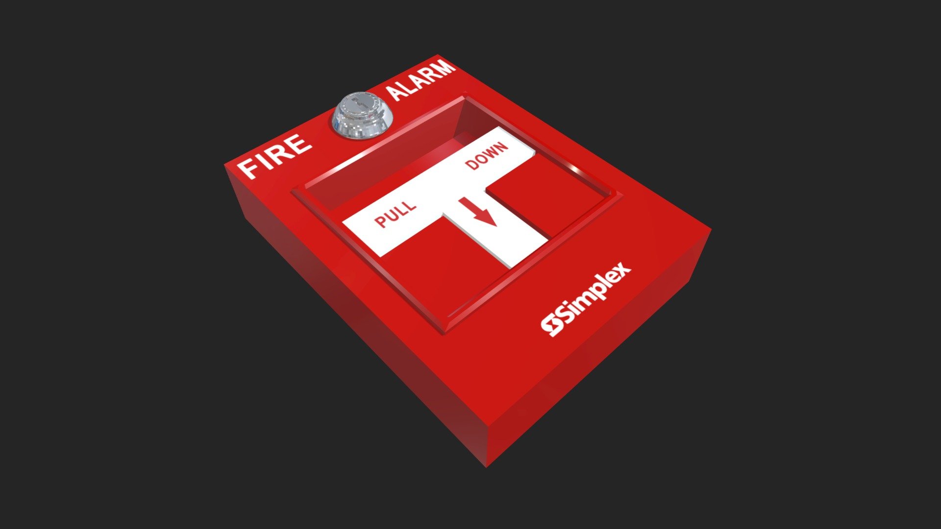 Simplex 2099-9754 Single Action Pull Station - Download Free 3D model ...
