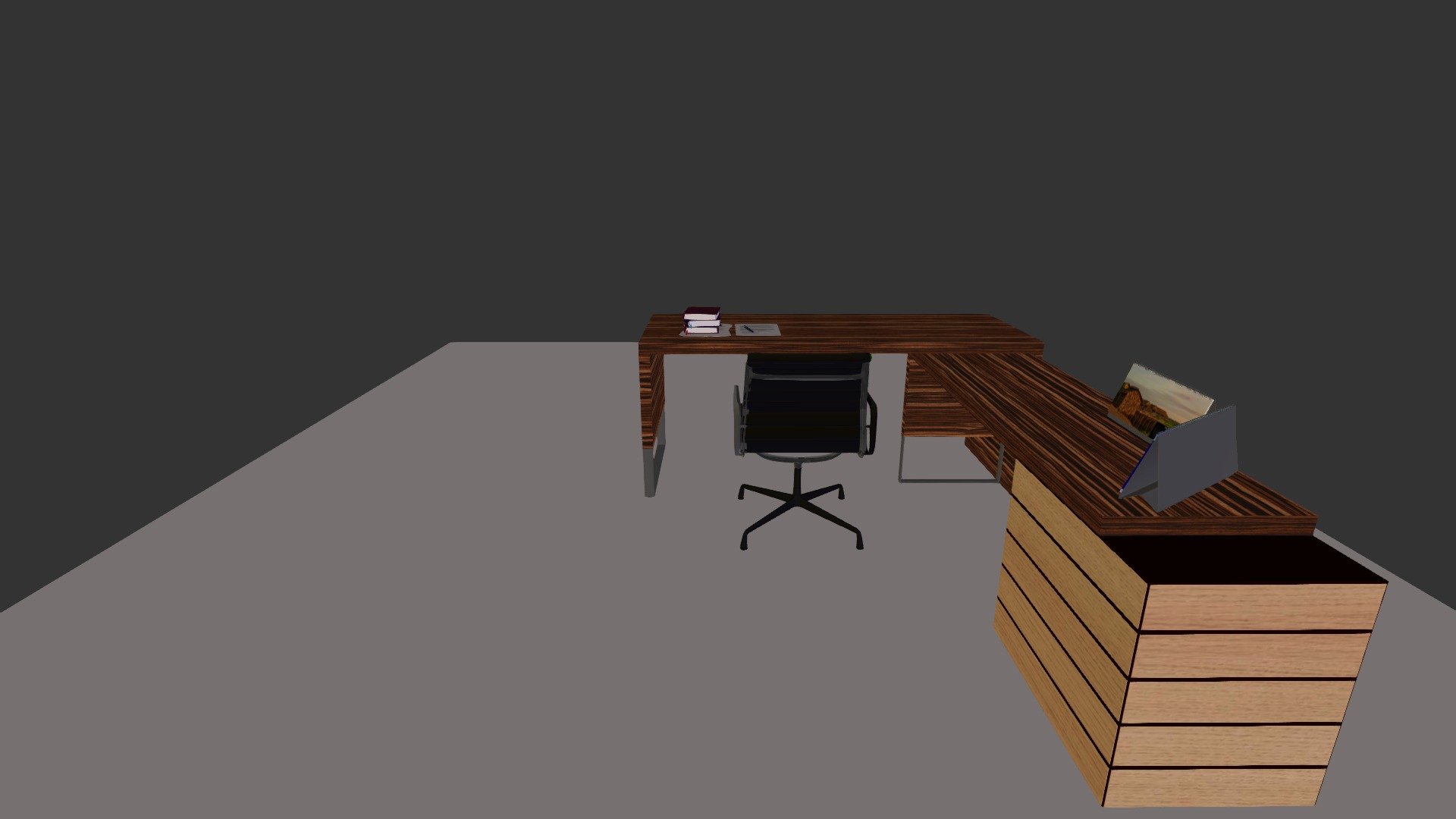 Bureau - 3D model by Castorcad3D [8ebc19c] - Sketchfab