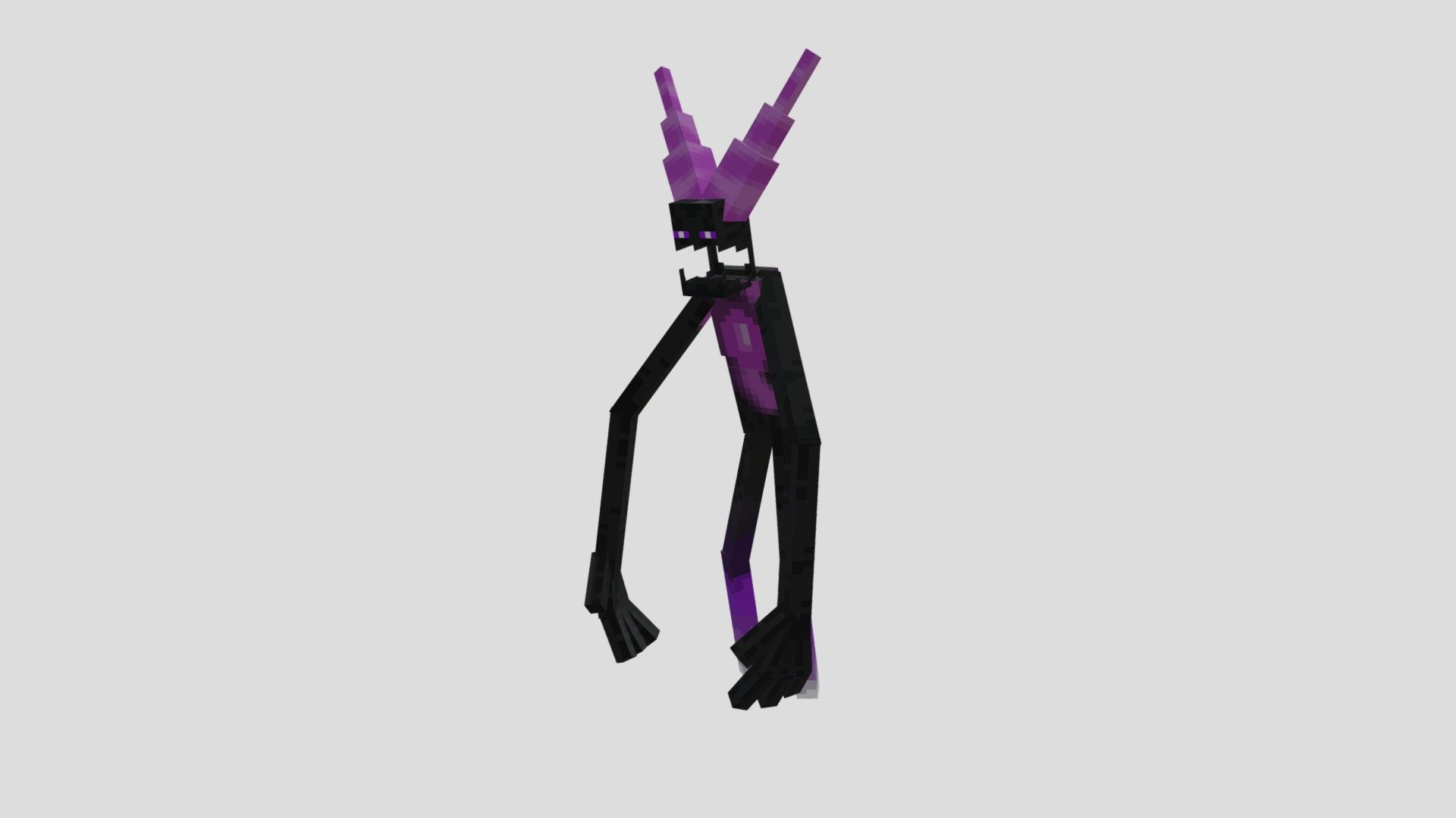Minecraft mutant vision enderman - Download Free 3D model by JohnElkes ...