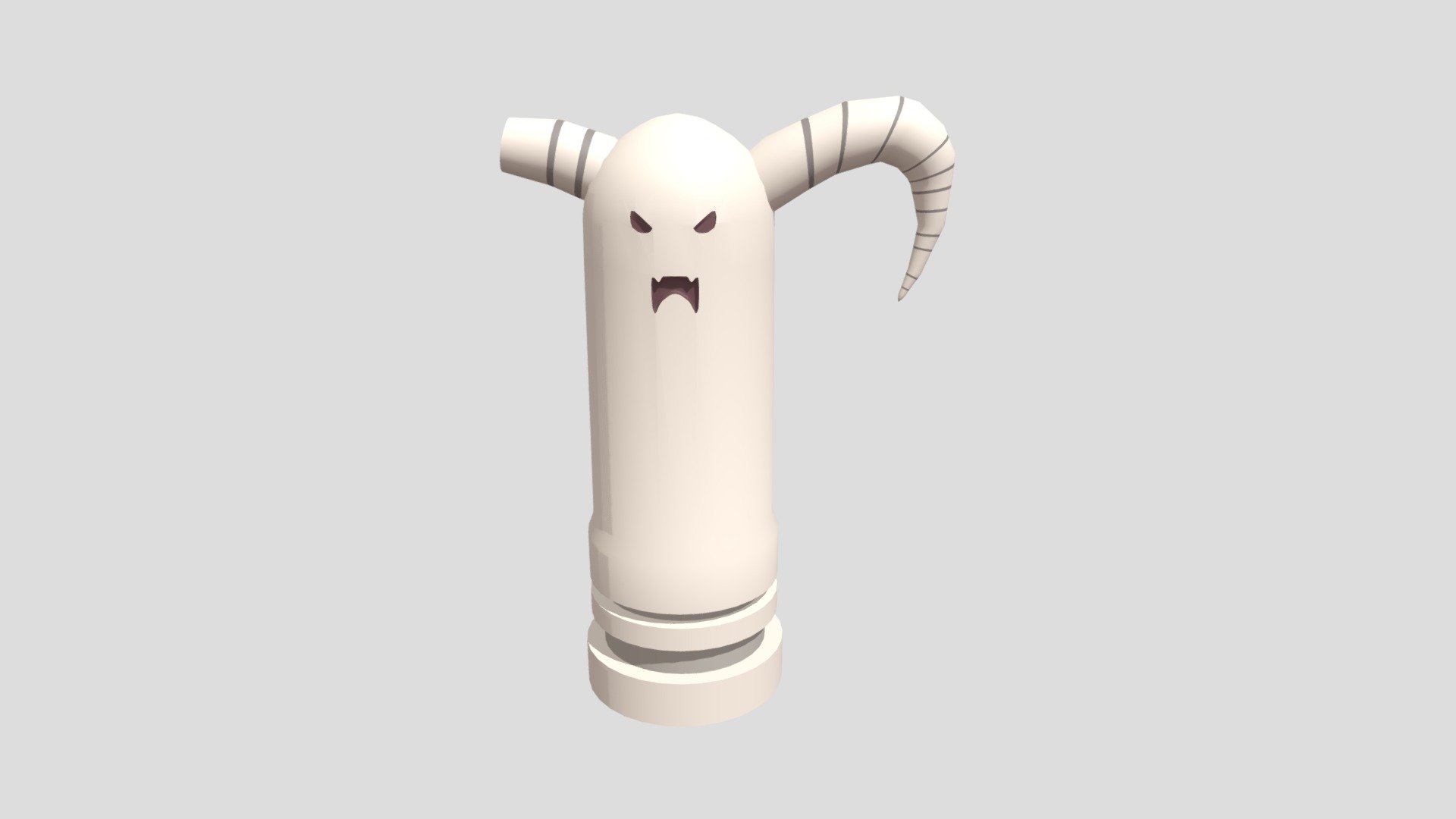 Demon God Statue from Machikado Mazoku //まちカドまぞく - Download Free 3D ...