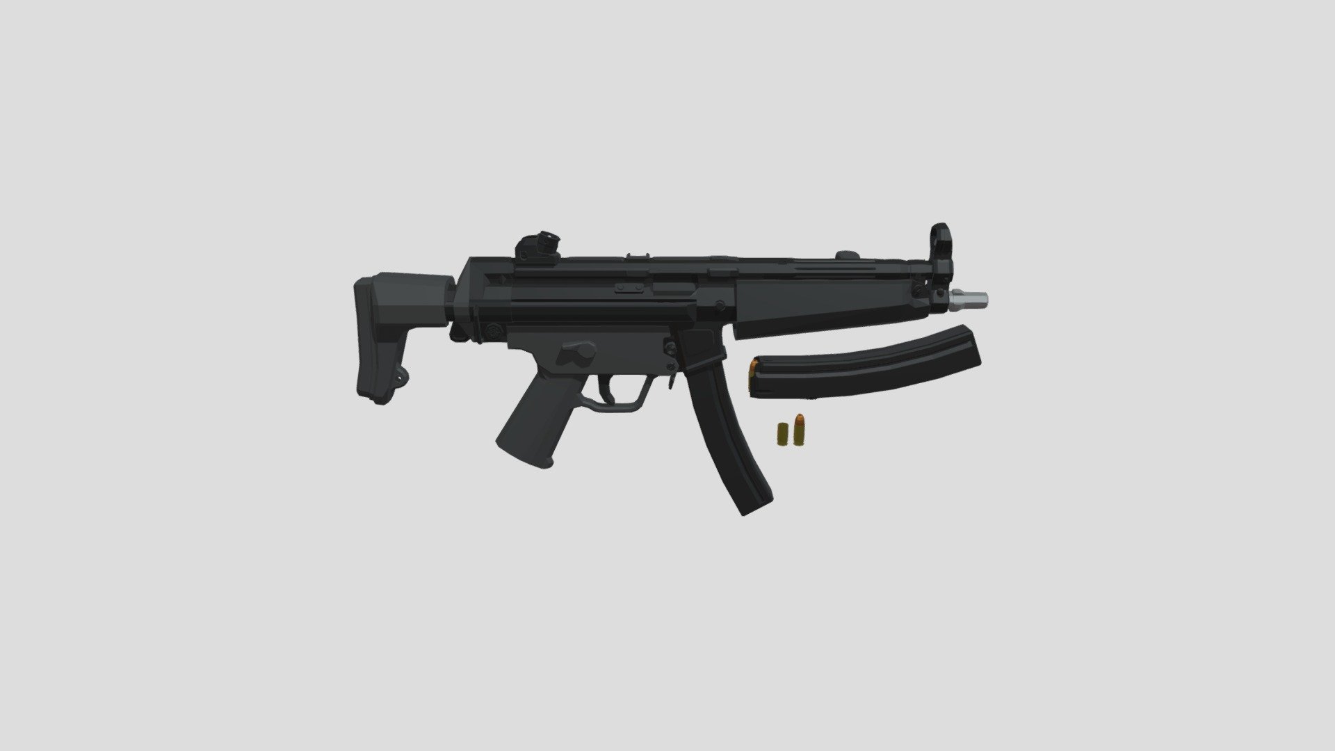 MP5 - 3D model by StrzSnipes [8ebe636] - Sketchfab