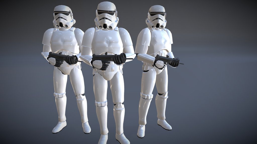 Star Wars animations - A 3D model collection by quentin.lirin - Sketchfab
