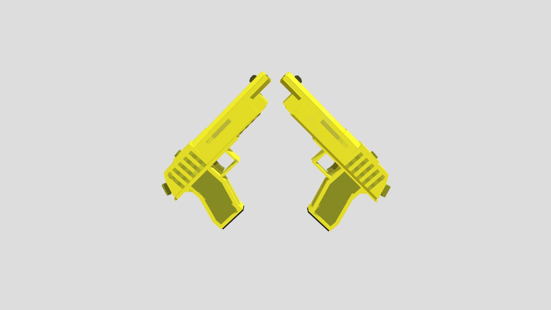 Desert eagle gold plated of nicepool minecraft - Download Free 3D model ...