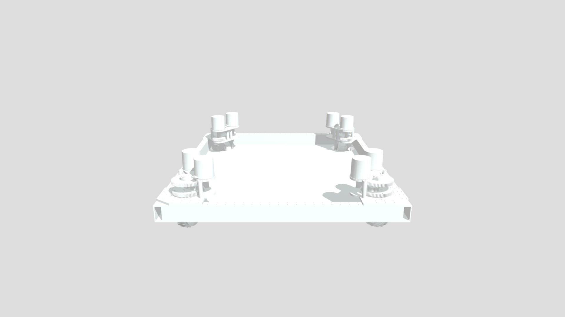 Full_Omnidirectional_Drivebase - 3D model by hsaroya [8ec28a3] - Sketchfab