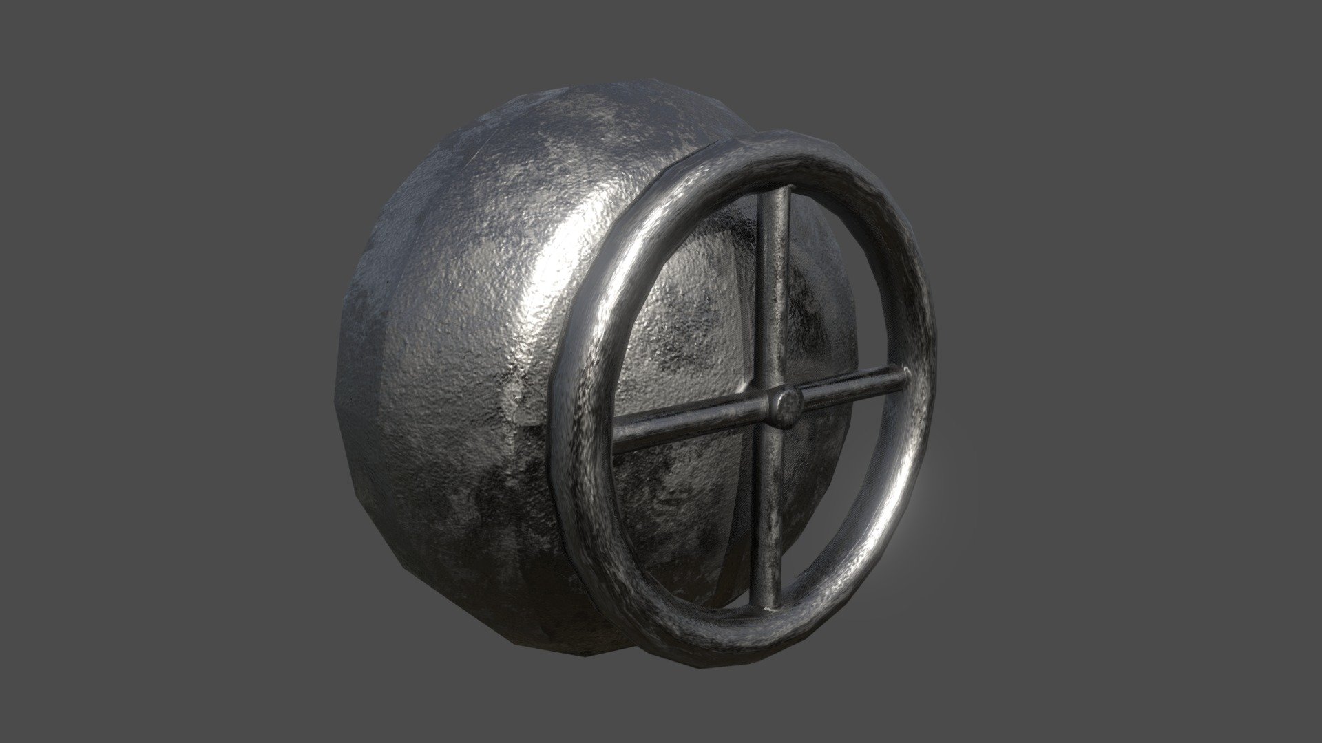 Iron Valve Wheel - Download Free 3D model by Luke.G (@LukeCG) [8ec3518 ...