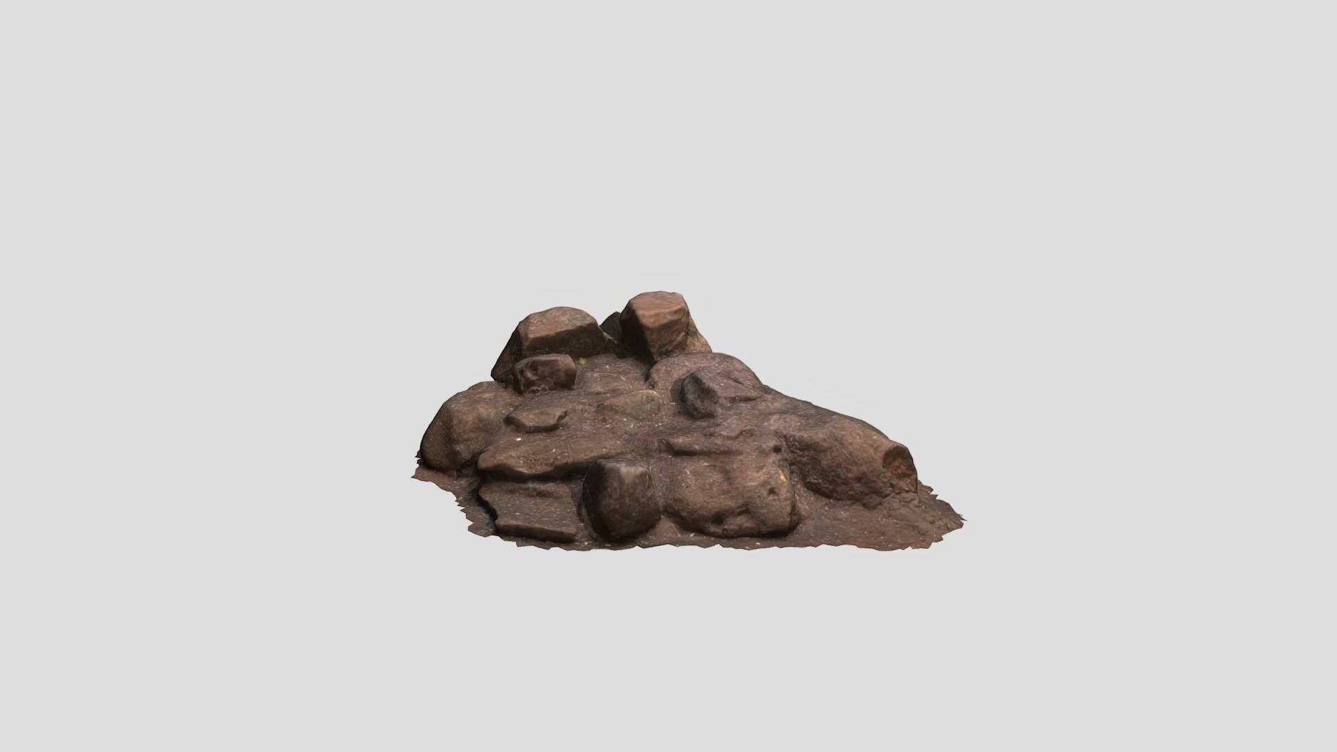 Small Mesa Rock Mound - Download Free 3D model by meeww [8ec36af ...